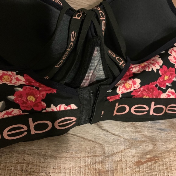 bebe | Intimates & Sleepwear | Nwt Bebe Floral Sport Bra | Poshmark